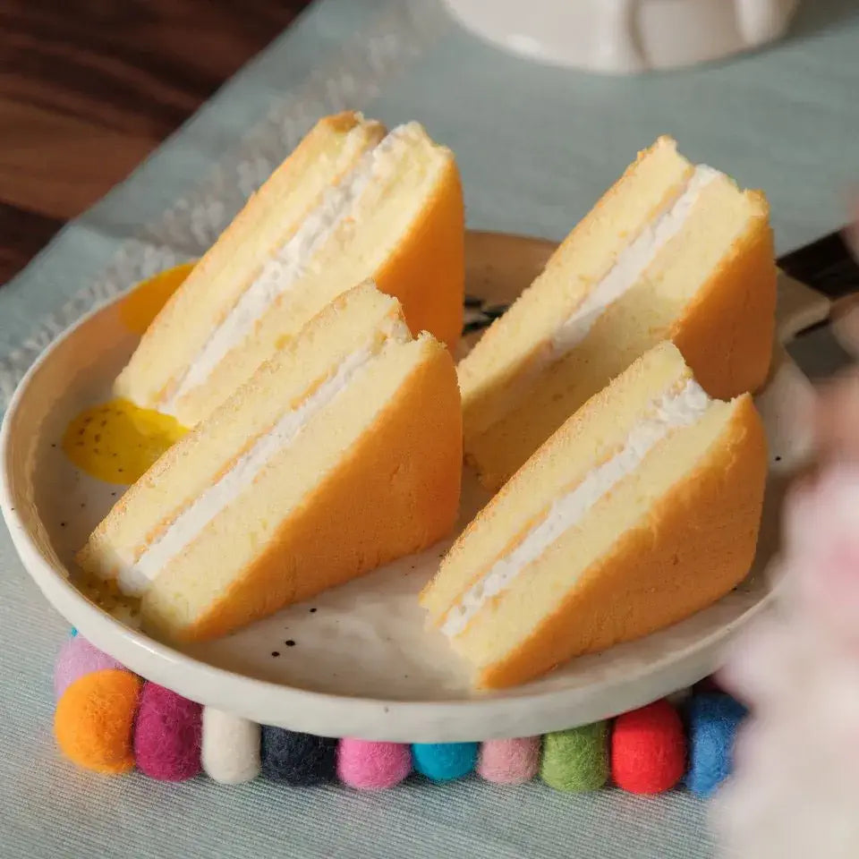Light & Fluffy Cream Cake Sandwich - An Irresistible Recipe!