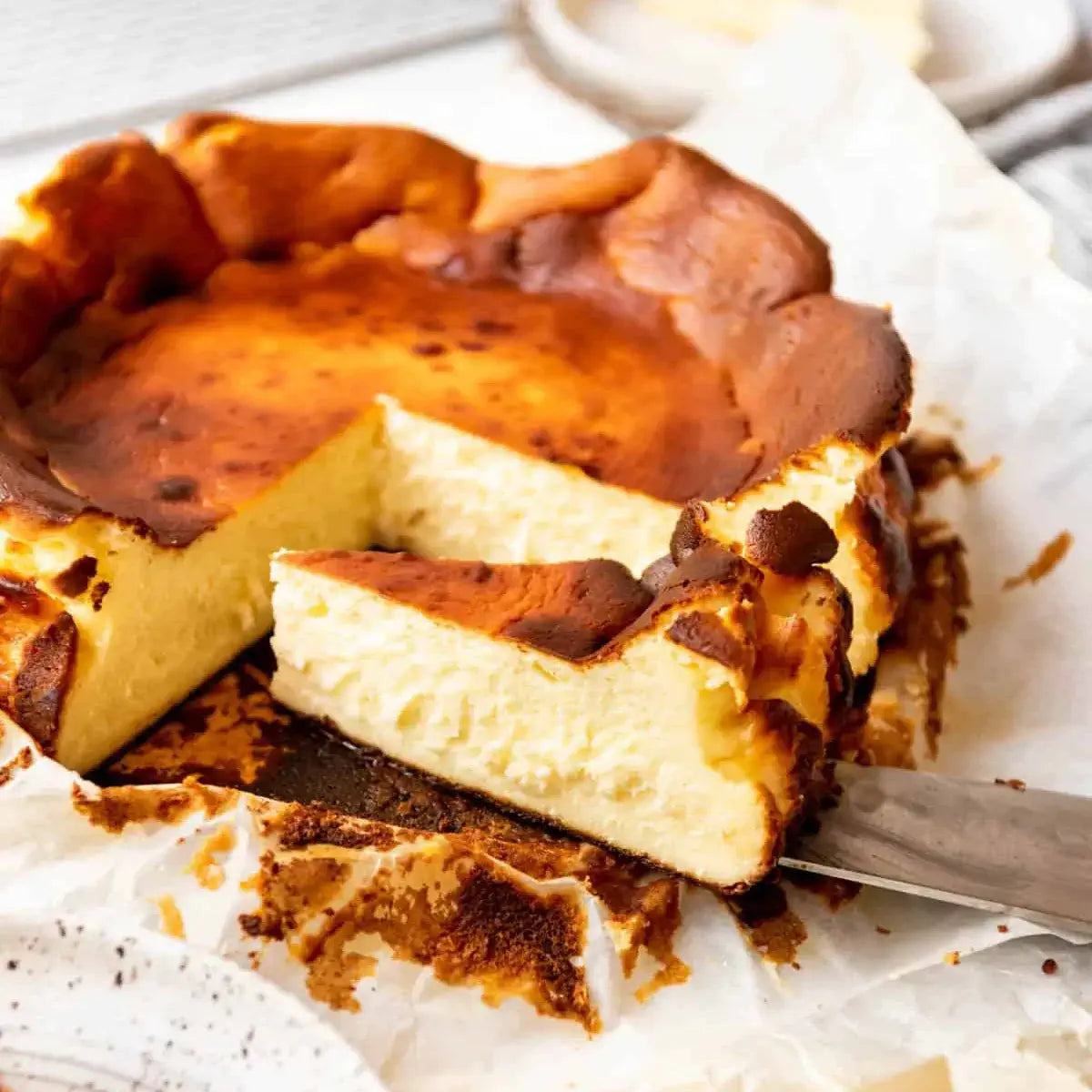 Perfect Basque Cheesecake Recipe - Smooth, Rich, and Creamy