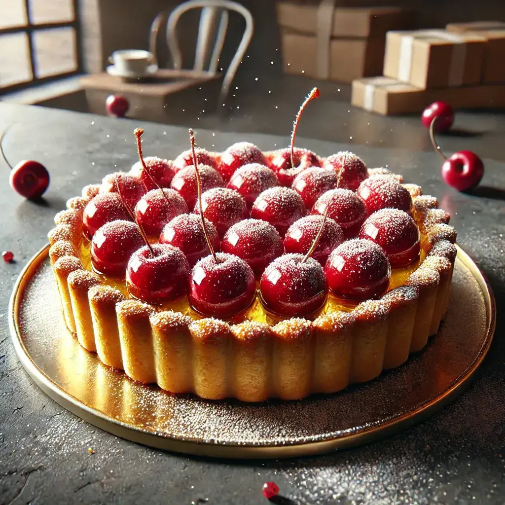 Easiest Cherry Tart Recipe | No Chill, No Roll Crust
