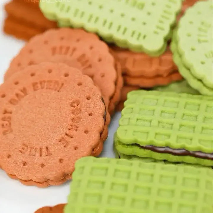 Easy Sable Cookies with Chocolate Filling Recipe